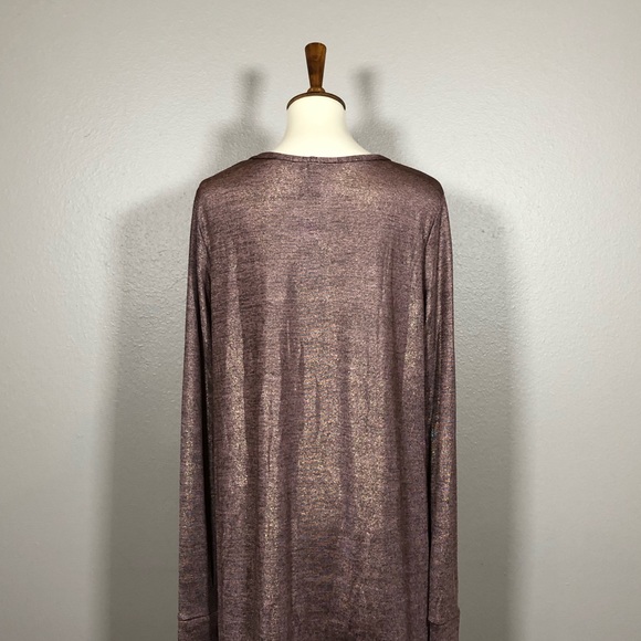 Agnes & Dora | Sweaters | Rose Goldshimmery Cardigan | Poshmark